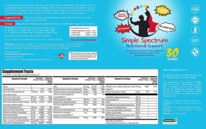 Buy Simple Spectrum Supplement (144 grams) - 30 servings Supplement ...