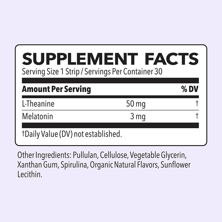 Buy Rest-ZZZ Oral Strips - 30ct Supplement Online | Spectrum Supplements